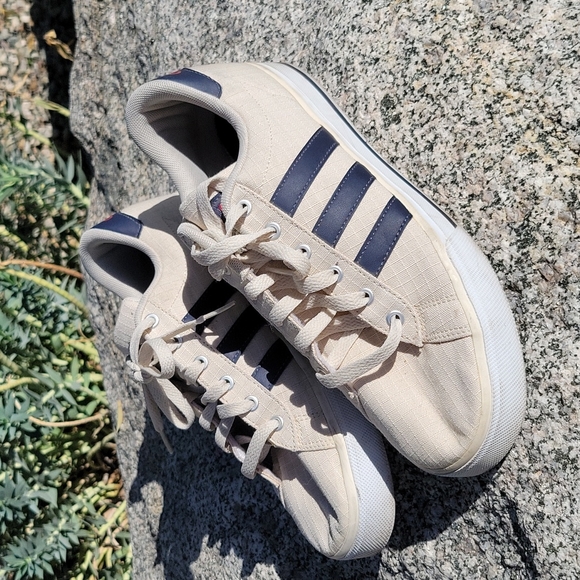 adidas | Shoes | Adidas Unisex Neo Label Low Top Shoes Cream White With ...